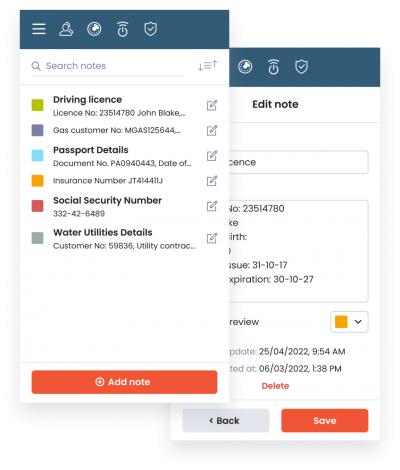 Secure Notes – F-Secure